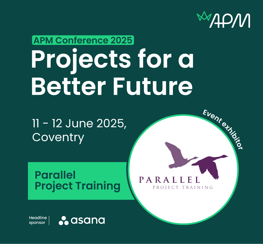 Parallel are exhibiting at the APM Conference! - Parallel Project Training